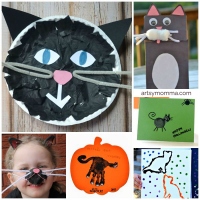 15 Adorable Black Cat Crafts for Kids - Artsy Momma