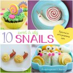 10 Sweet and Silly Snail Snacks - Artsy Momma