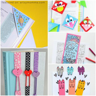 Creative DIY Bookmarks for Kids to Make - Artsy Momma