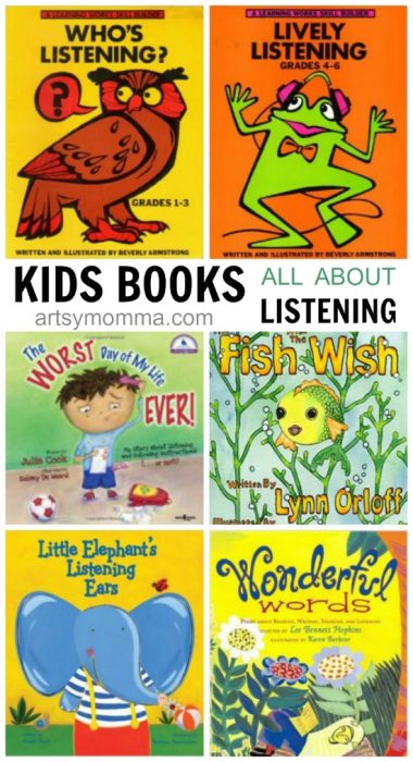 Learning the Importance of Listening | Books for Kids - Artsy Momma