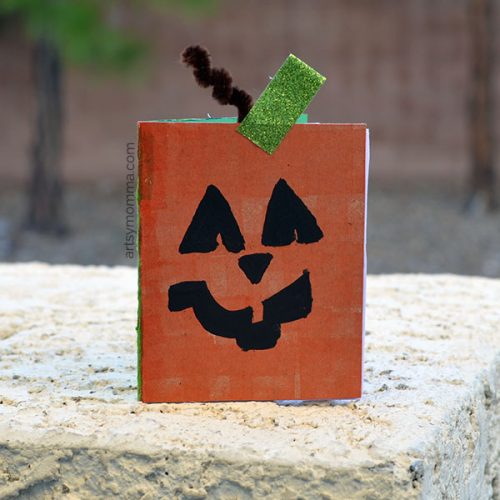 DIY Halloween Books for Kids from Cereal Boxes - Artsy Momma