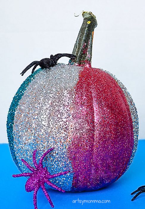 Creative Pumpkin Ideas: Make Sparkly Glitter Pumpkins! - Artsy Momma
