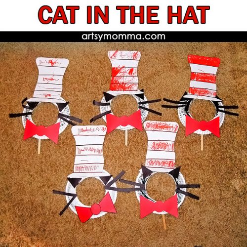 Fun Cat in the Hat Crafts and Ideas for a Movie Playdate - Artsy Momma