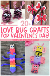 Cute Love Bug Crafts for Valentine's Day - Artsy Momma